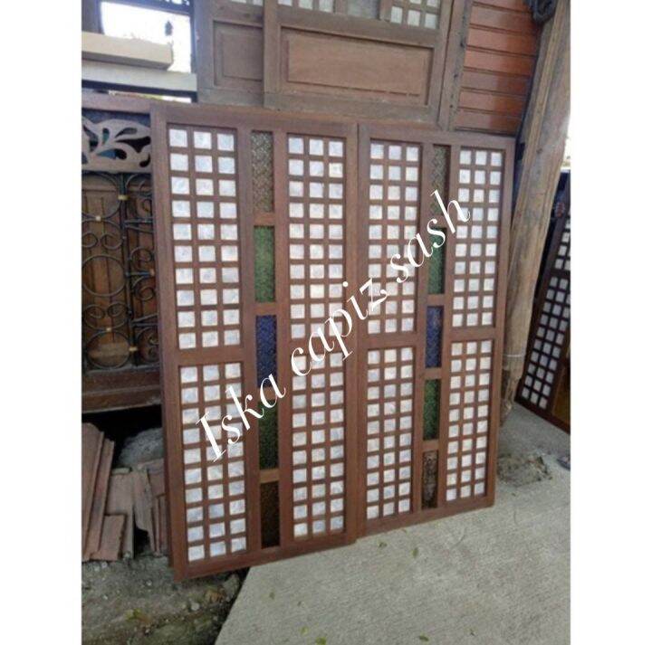 Capiz window 2ft x 4ft sold per panel (pc) | Lazada PH