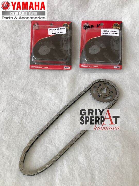 Rantai Kamprat Dan Gigi Sentrik Geser Vega Jupiter Z Pro1 Racing ...