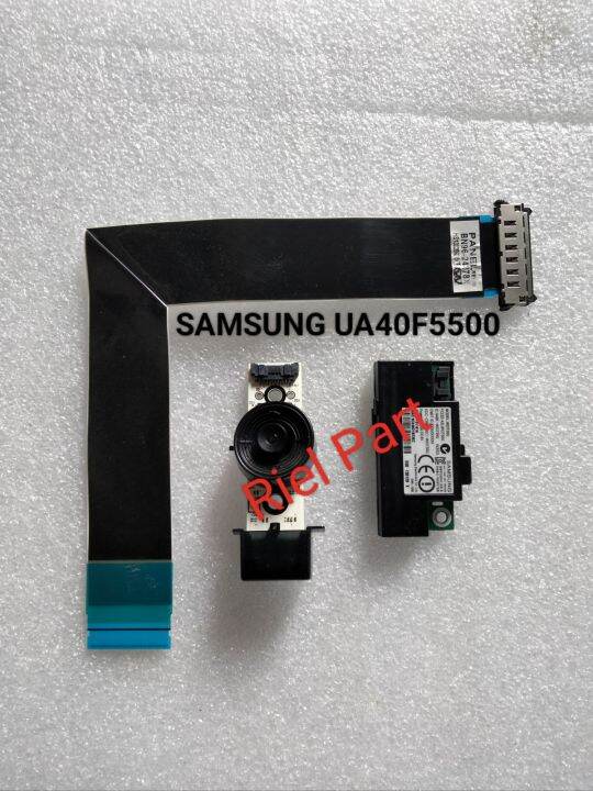 IR SENSOR TOMBOL JOYSTIK MANUAL KABEL FLEXI LVDS MODULE BT WIFI TV LED SMART SAMSUNG UA40F5500AM ...