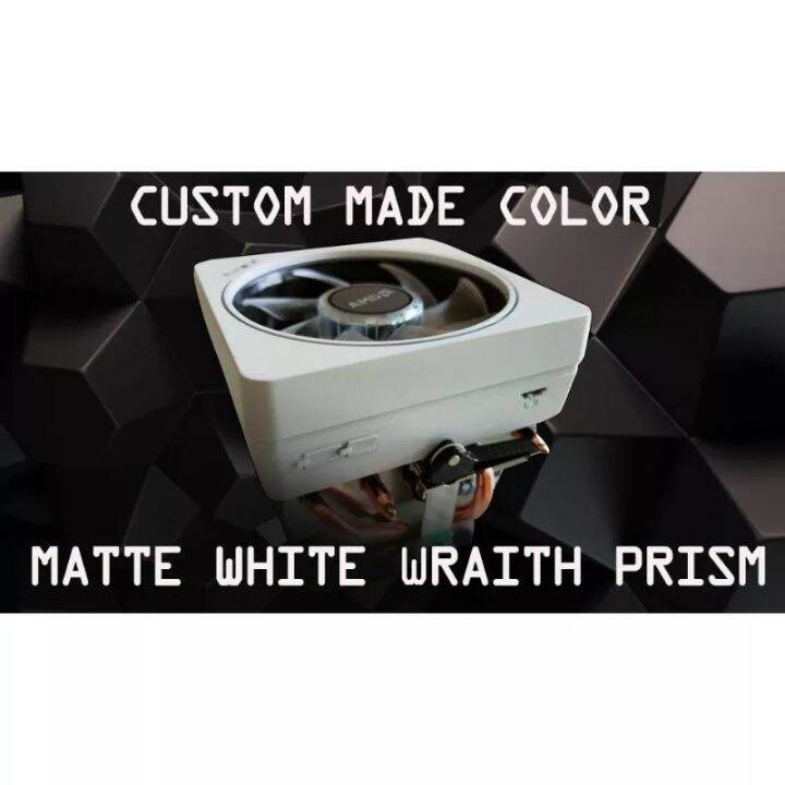MATTE WHITE AMD WRAITH PRISM CPU COOLER | Lazada