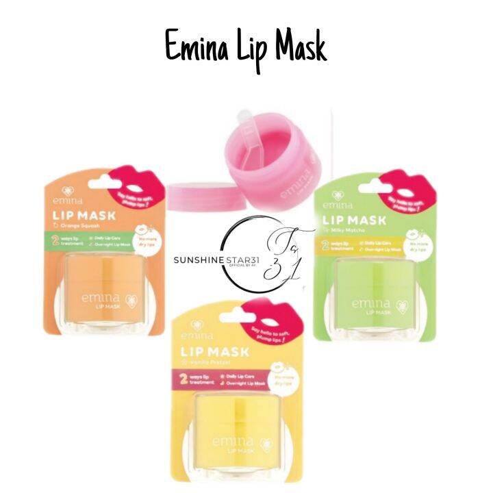 Emina Lip Mask | Lazada Indonesia
