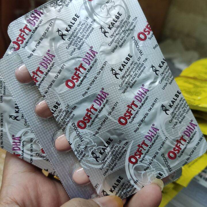 ORIGINAL OBAT OSFIT DHA//STRIP | Lazada Indonesia