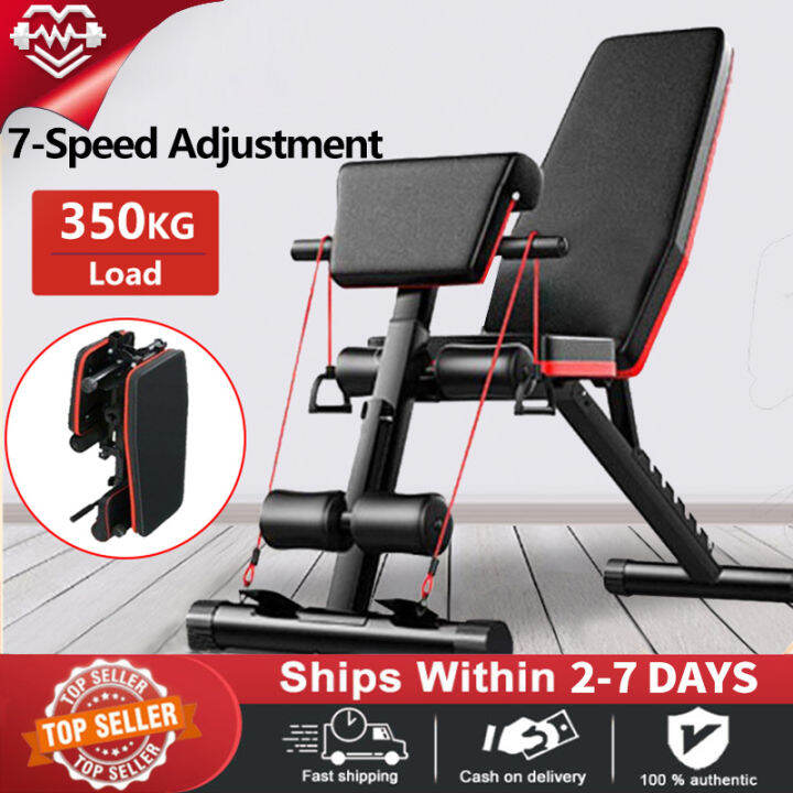 HEARTBEAT Home dumbbell bench folding sit-up board fitness equipment ...