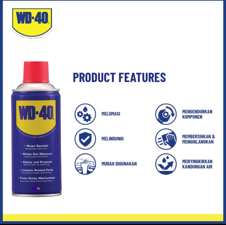 Pelumas Karat WD-40 isi 191ML | Lazada Indonesia