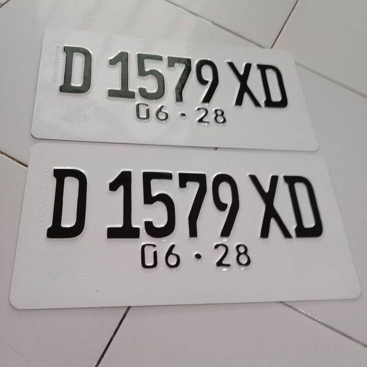 Plat Mobil JDM Font Baru | Lazada Indonesia