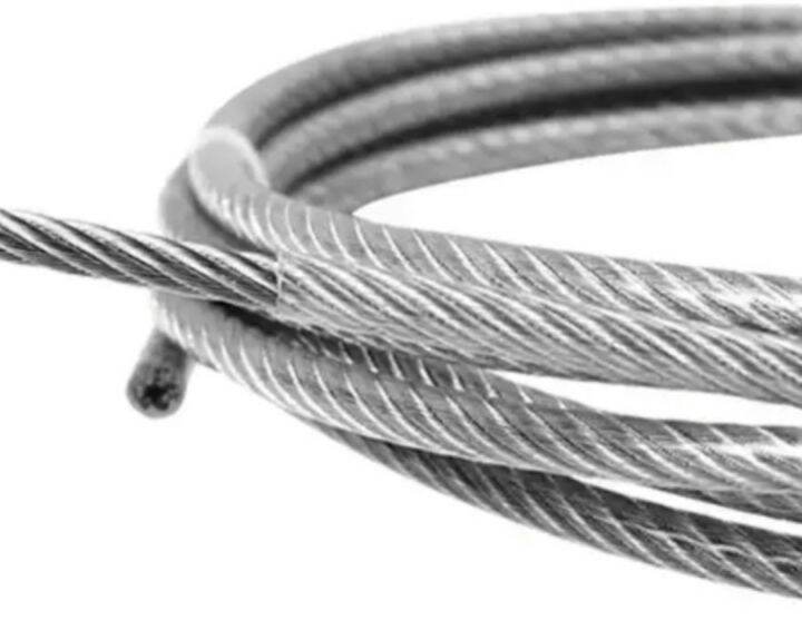 Kawat Sling Baja Lapis Plastik 8 mm Tali Kawat Sling Baja Lapis Plastik ...