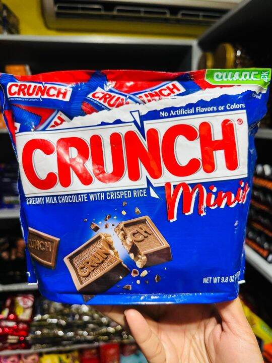 Nestle Crunch Minis Milk Chocolate Bars 277.8 grams | Lazada PH