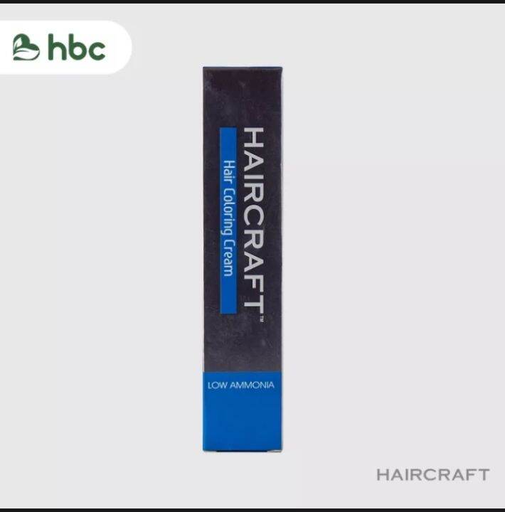 Haircraft hair coloring cream low ammonia(7.0 medium blonde)hbc product ...