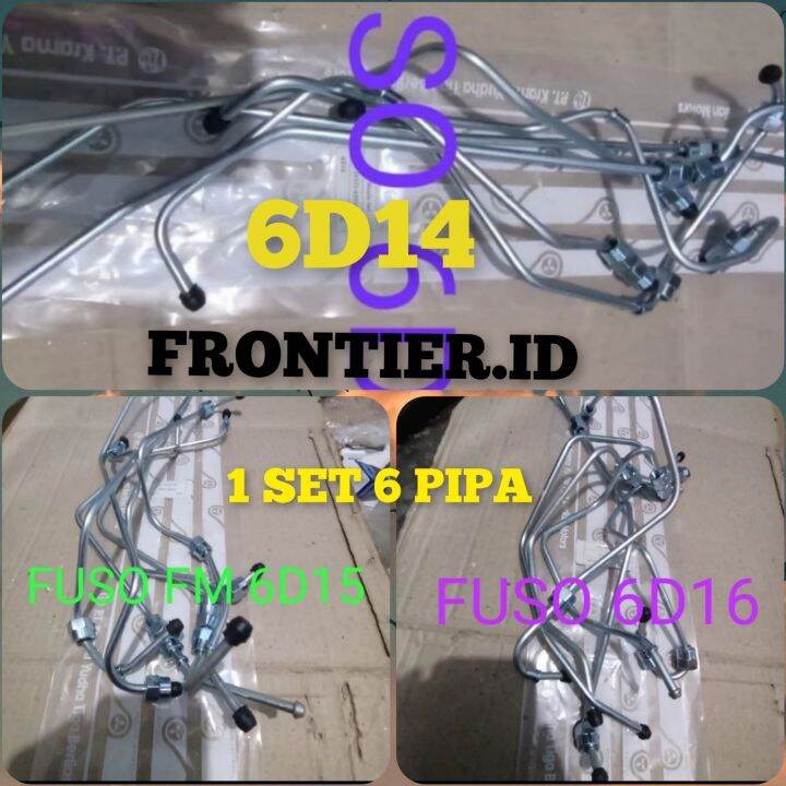 PIPA NOZZLE NOZEL SOLAR MITSUBISHI FUSO 6D14 6D15 6D16 | Lazada Indonesia