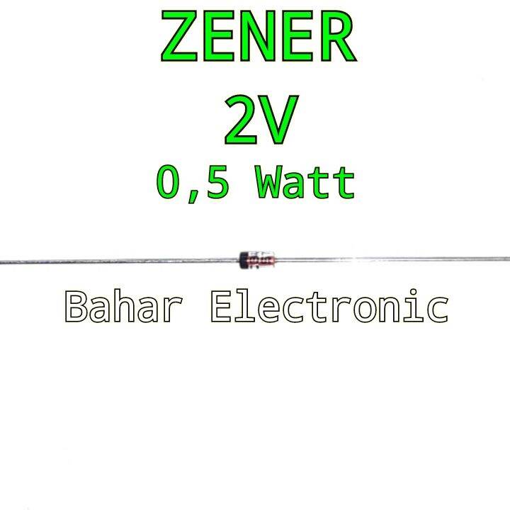 Dioda Zener 2V 0,5W per 2 biji | Lazada Indonesia