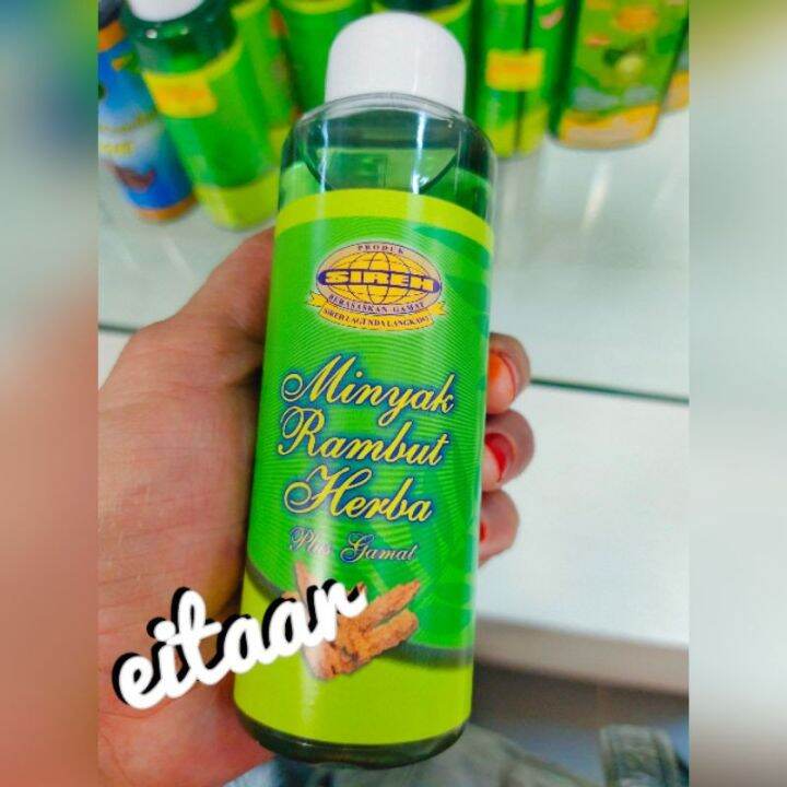 Minyak Rambut Herba Plus Gamat/ Berlimau Sireh Lagenda | Lazada