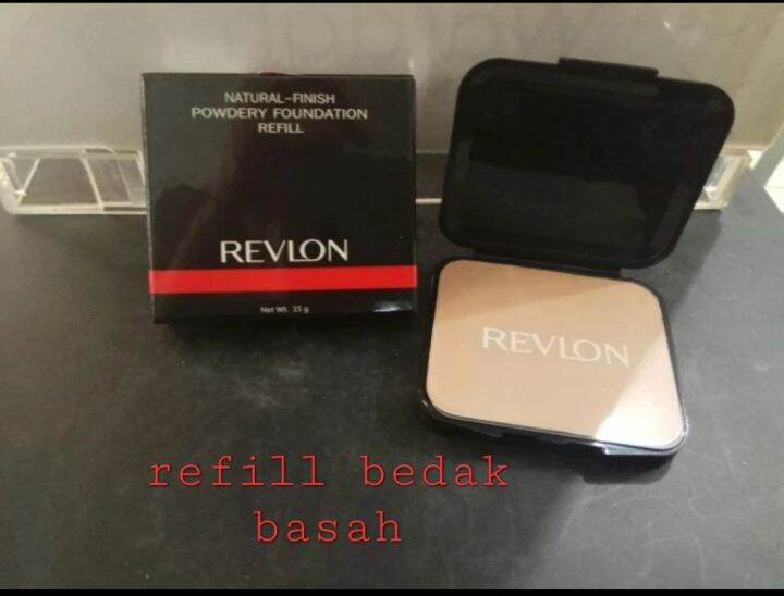 revlon powdery foundation refill bedak basah | Lazada Indonesia