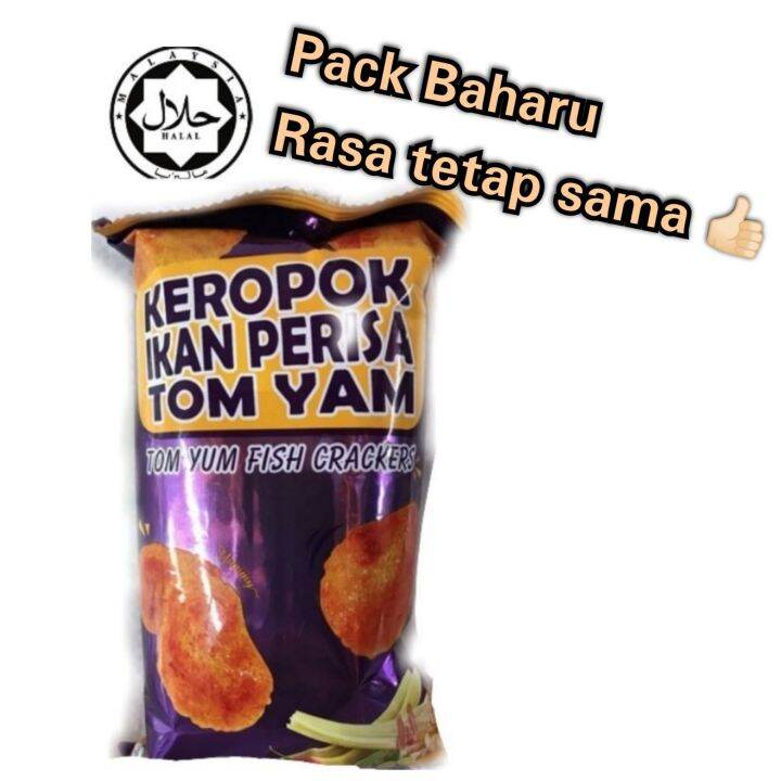 🐟KEROPOK IKAN CAP MENARA Tomyum HARGA BORONG,💯HALAL DIPERBUAT DARI IKAN ...