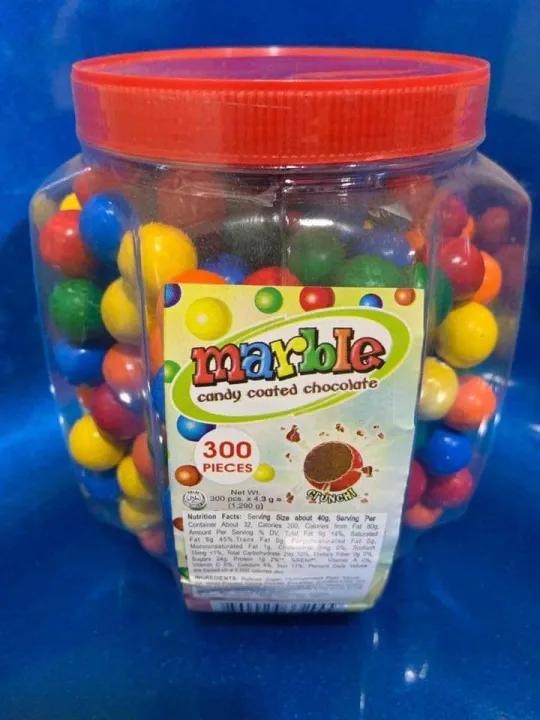 Marble Candy Coated Chocolate 1JAR 300pcs. | Lazada PH