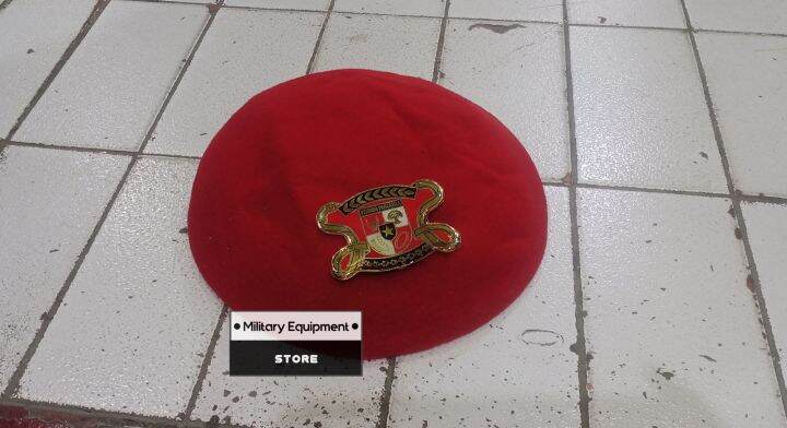 BARET MERAH PEMUDA PANCASILA PLUS EMBLEM | Lazada Indonesia