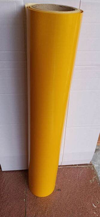 Stiker Skotlet Reflektif Warna Kuning Tua Permeter | Lazada Indonesia