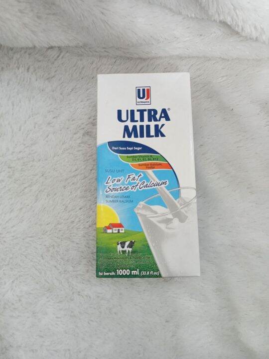 SUSU ULTRAMILK LOW FAT 1000 ML/SUSU MURNI\ SUSU SEGAR | Lazada Indonesia