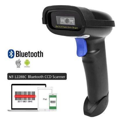 NETUM NT-1228BC Wireless Barcode Scanner 1D/CCD Barcode Reader Support ...