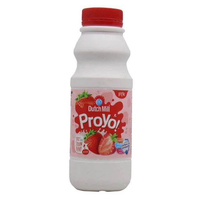 Dutch Mill Proyo Yoghurt Drink Strawberry 400ml | Lazada PH