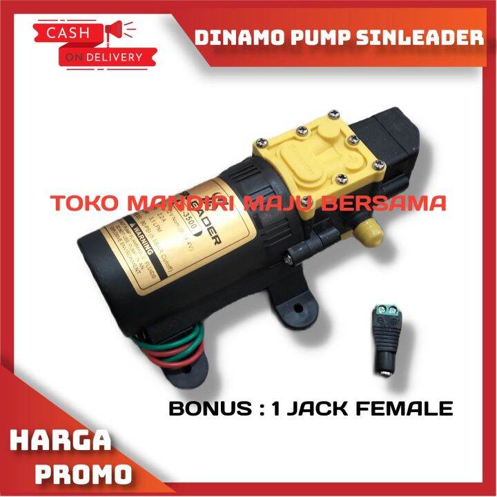 POMPA DC 12V SINLEADER 80 PSI ORIGINAL / POMPA SPRAYER STEAM PORTABLE ...