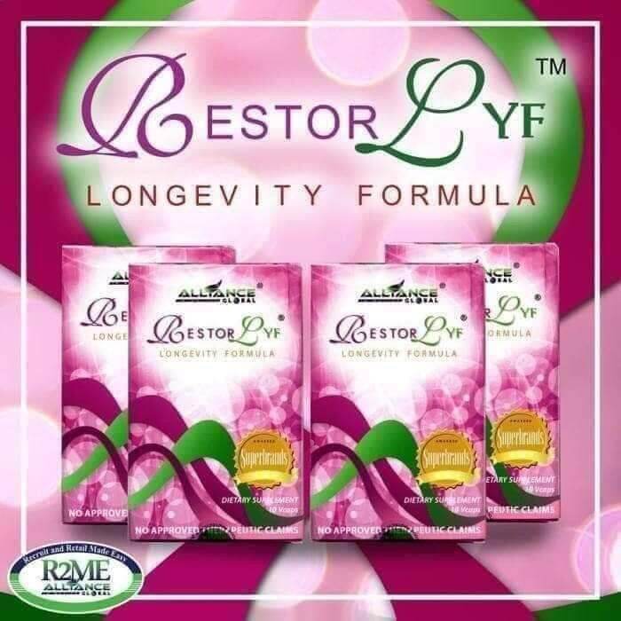 ORIGINAL ) RESTOR LYF Longevity Formula 10 capsule | Lazada PH