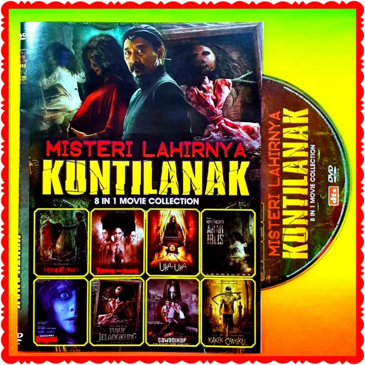 TERLARIS KASET DVD KOLEKSI 8 FILM HOROR INDONESIA TERBARU 2021-FILM ...