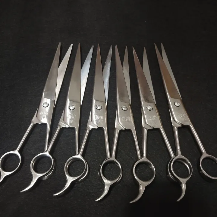 ORIGINAL PURE ASERO TABACO MADE BARBER SCISSOR SIZE 9" | Lazada PH