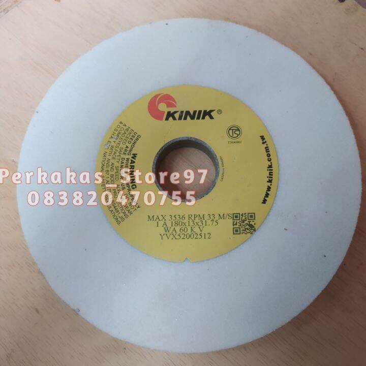 BATU GERINDA KINIK 1 A 180 X 13 X 31.75 WA 60 K V BATU GERINDA LURUS ...