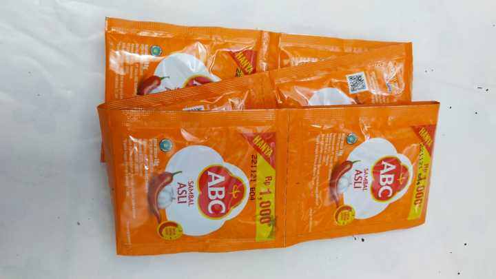 sambal abc saset 8000/renceng isi 10 saset | Lazada Indonesia