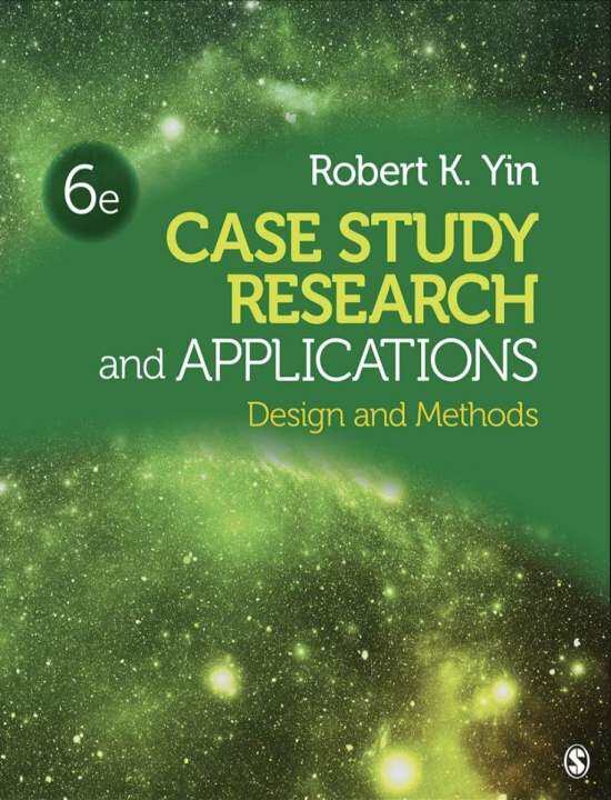 CASE STUDY RESEARCH & APPLICATIONS 6E - ROBERT YIN | Lazada CASE STUDY RESEARCH & APPLICATIONS 6E - ROBERT YIN | Lazada