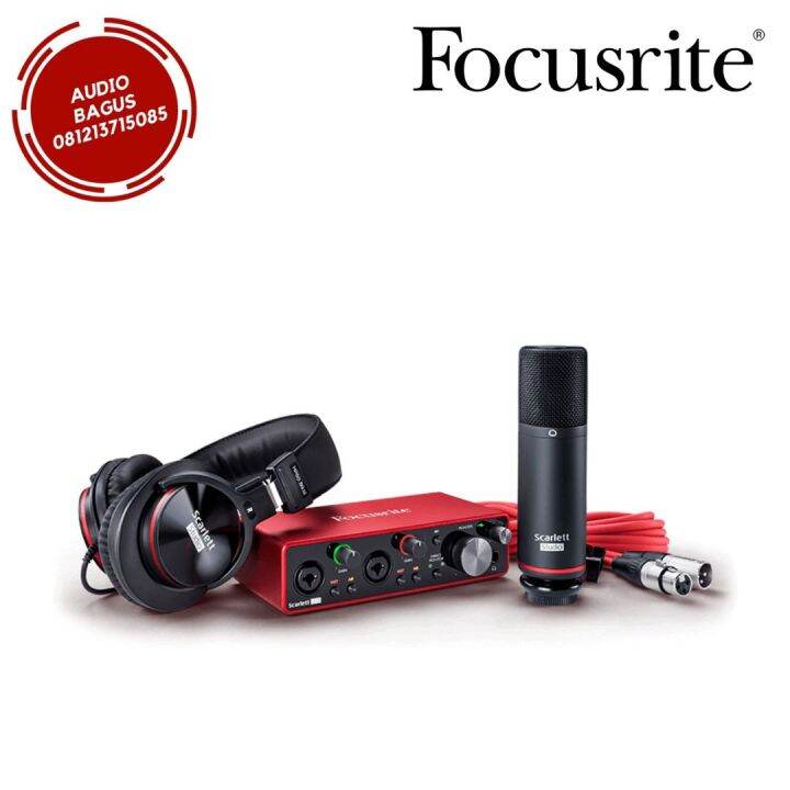 FOCUSRITE SCARLETT 2I2 STUDIO 3RD GEN | Lazada Indonesia