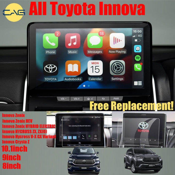 Screen Protector For TOYOTA INNOVA ZENIX HYBRID ELECTRIC HYCROSS ZX, ZX ...