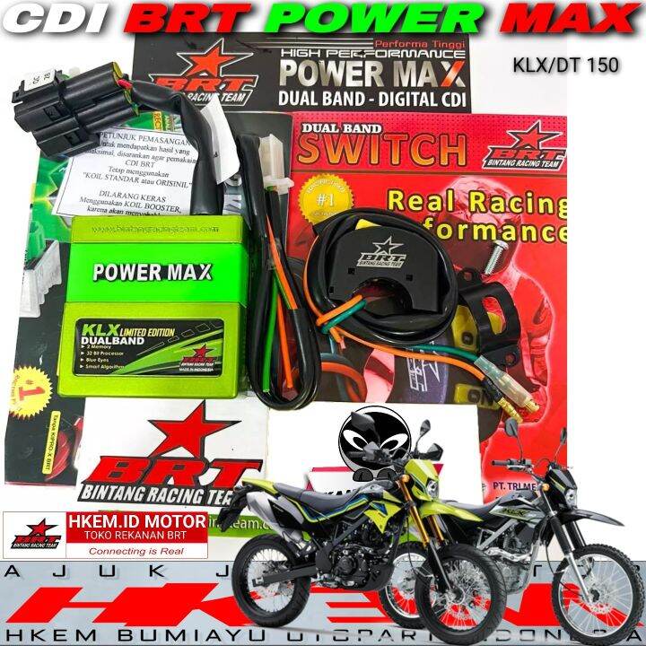 ECU/CDI BRT POWERMAX KLX 150 KAWASAKI DTRACKER LIMITED EDITION GREEN CDI HIJAU | Lazada Indonesia