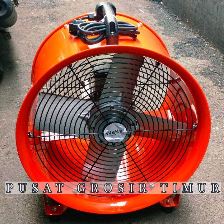 Kipas Portable Blower Ventilator 8 10 12 14 16 inch 220v weka germany ...