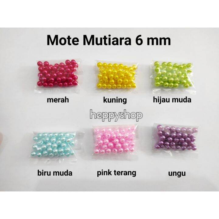 Mote Mutiara 6 mm, Mote Meronce Gelang | Lazada Indonesia