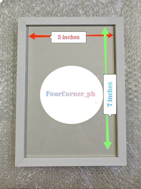 5R size Glass wall picture frame | Lazada PH