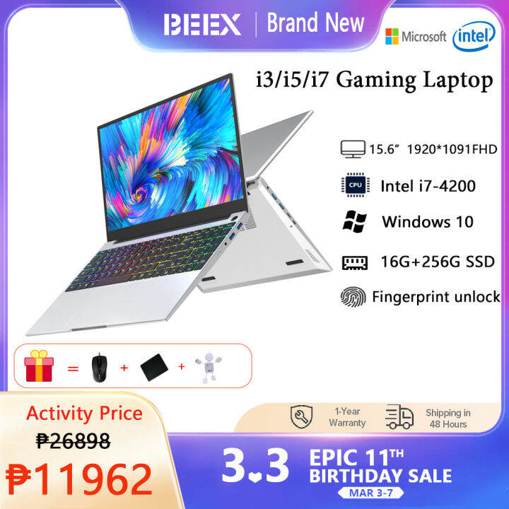 BEEX Intel Core i3/i5/i7 Gaming Laptop 8G+256 SSD high performance ...