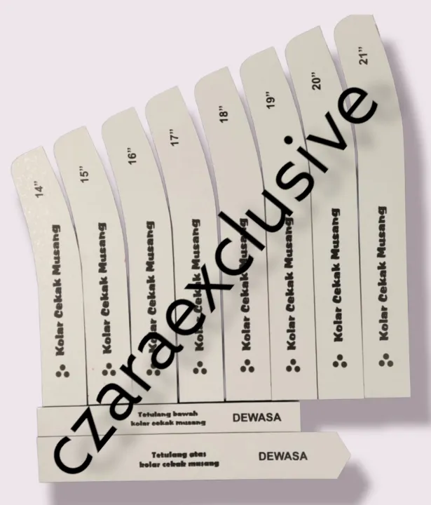 Pola Acuan Kolar Baju Melayu kanak2 & Dewasa | Lazada