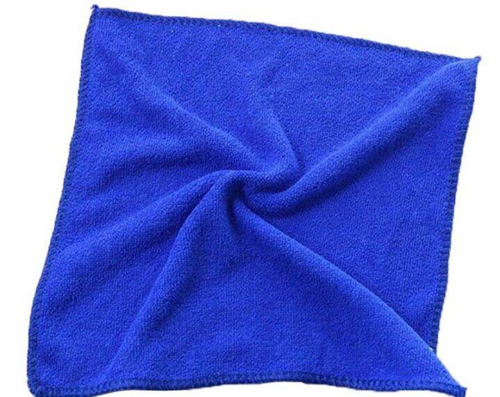 KAIN LAP MICROFIBER SERBAGUNA 30*30 WARNA BIRU | Lazada Indonesia