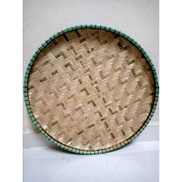 Serving Tray Bamboo Badang buluh/ nyiru/ tampi buluh saiz 20 dan 22 ...