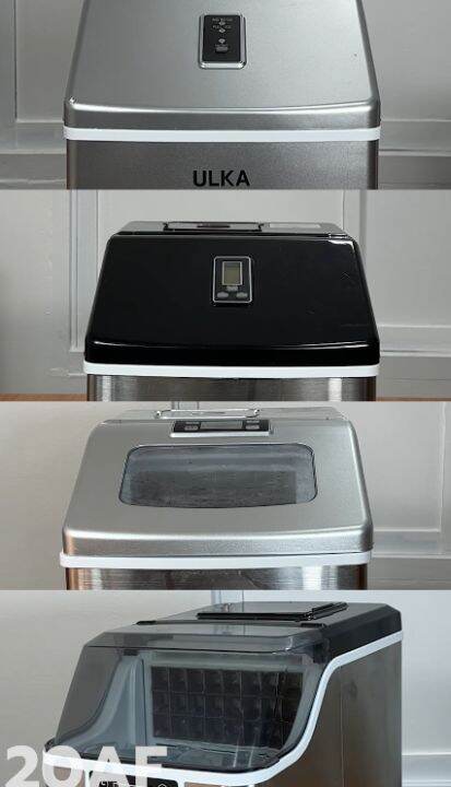 รับประกันคอมเพรสเซอร์ 3 ปี เครื่องทำน้ำแข็งใช้ในบ้าน/ออฟฟิศ น้ำแข็งทรงเหลี่ยม สะดวก ใช้งานง่าย ...