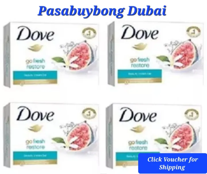 Dove GO Fresh Restore 4BARx100 BEAUTY CREAM BAR Dubai UAE | Lazada PH