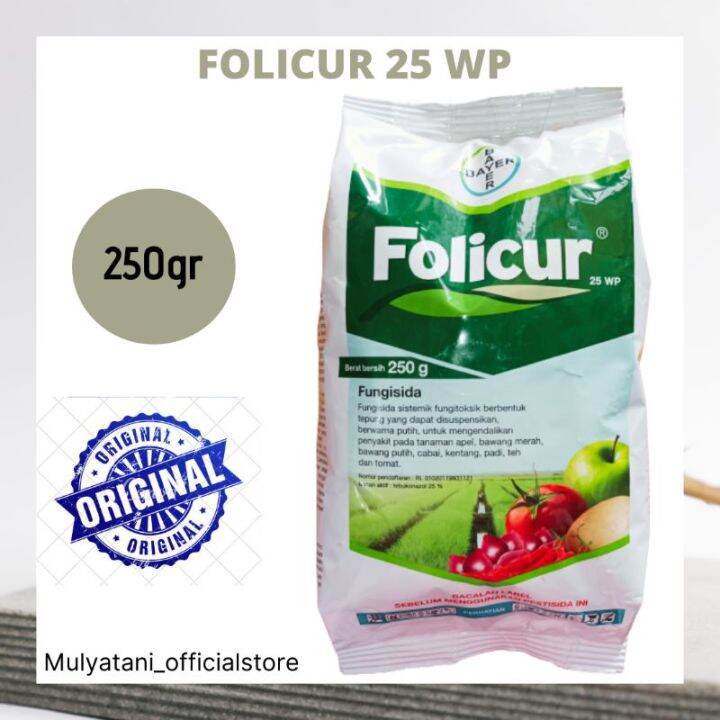 Folicur 25 WP Fungisida Sistemik 250 Gram Original | Lazada Indonesia