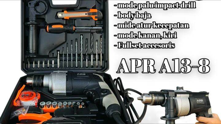 BOR beton APR JAPAN TYPE A13-8 HEAVY DUTY untuk kerja nonstop besi kay ...