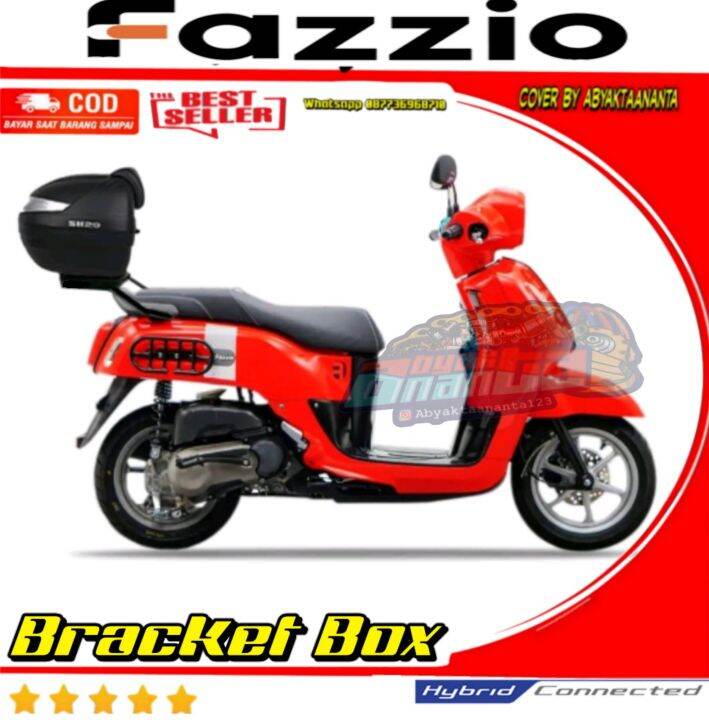 Bracket box motor Yamaha Fazzio 125 Kucay untuk box shad kappa Givi ...