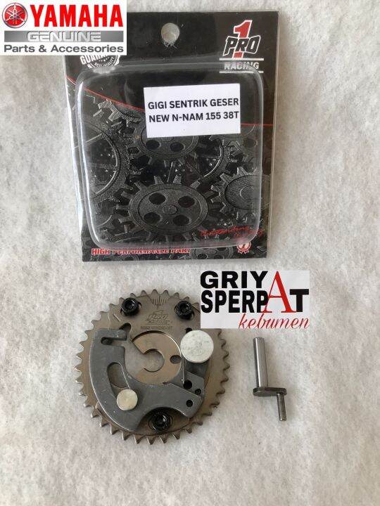 Gigi Sentrik Geser New NMAX155 AEROX 155 WR 155 38T Racing Gigi Timing ...