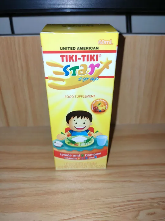 Tikit Tiki Star Syrup Food Supplement 60ml | Lazada PH