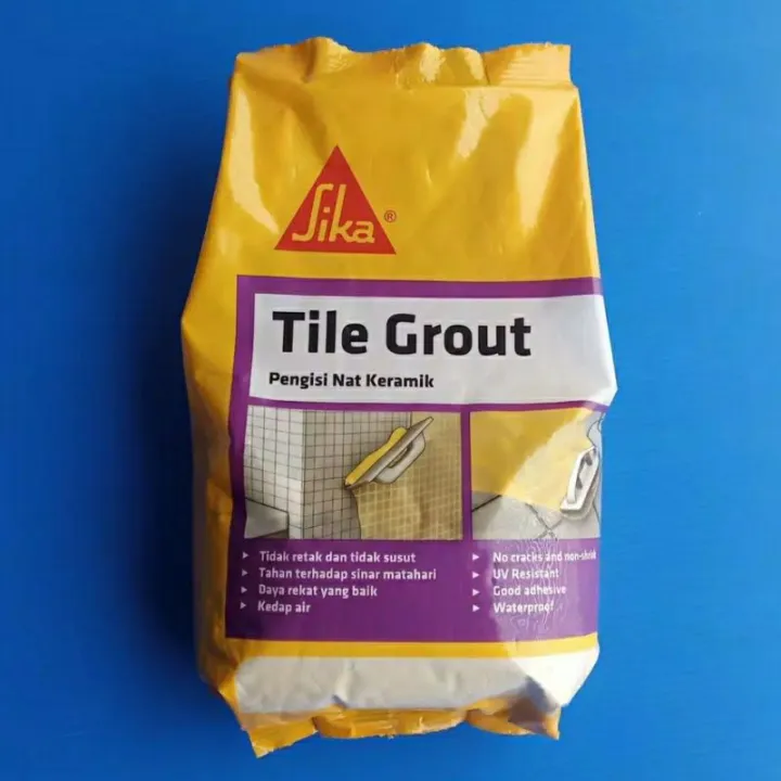 Sika Tile Grout Semen Pengisi Nat Keramik 1 kg Pengisi Nat Keramik Ubin ...