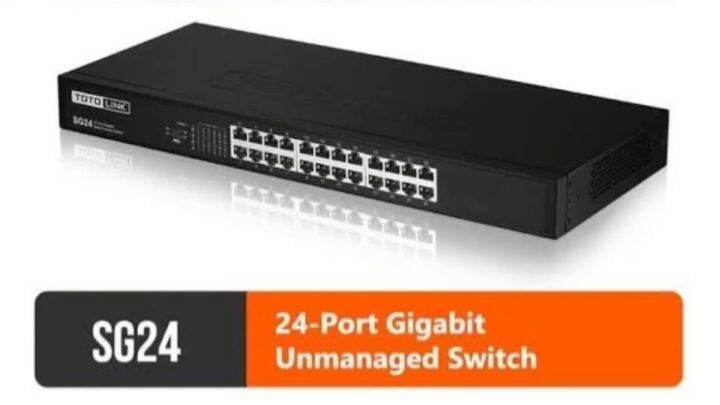 Totolink Switch 24 Port Gigabite SG24 Rackmount | Lazada Indonesia