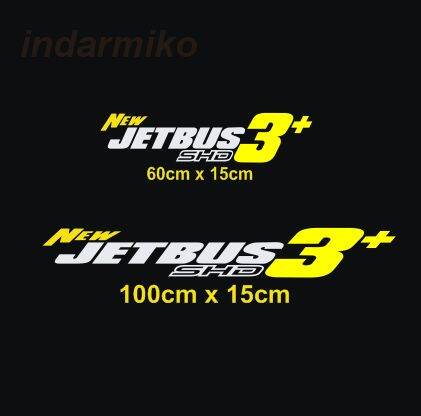 sticker jetbus3 | Lazada Indonesia